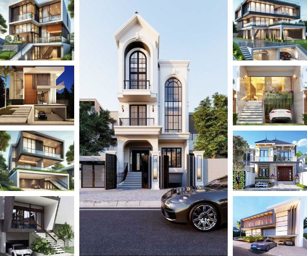 Mẫu nhà tầng hầm đẹp | Nâng tầm giá trị sống